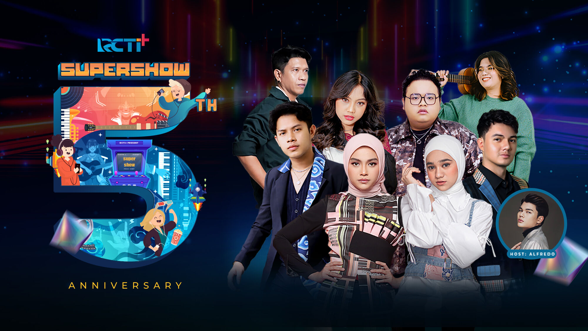 Video Extras RCTI+ Supershow 5th Annyversary - RCTI+