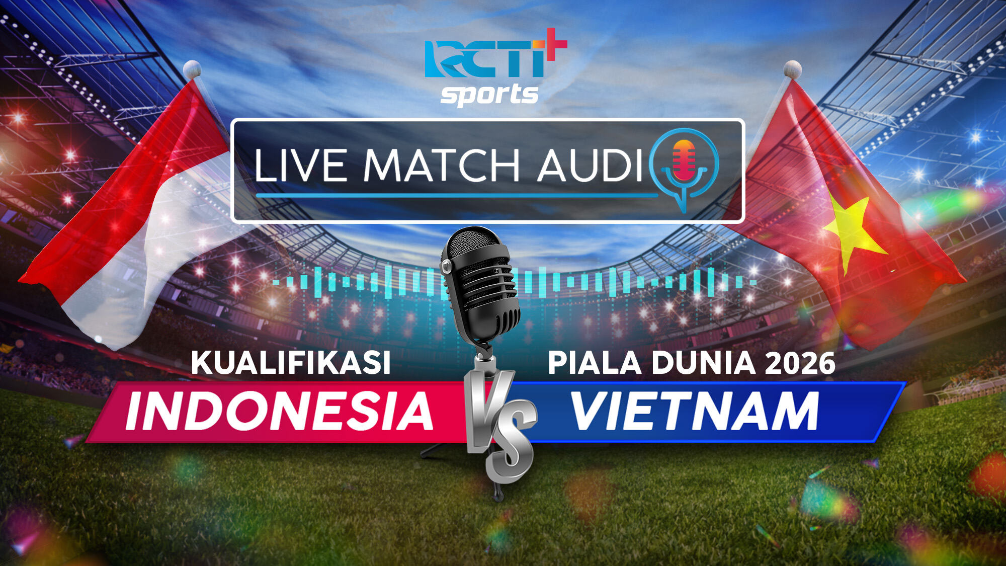Video Extras Live Match Audio Kualifikasi Piala Dunia Rcti
