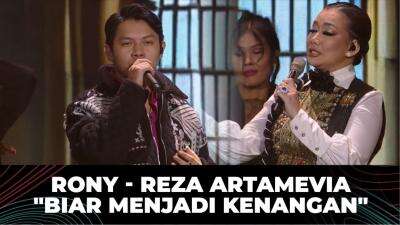 Rony - Reza Artamevia "Biar Menjadi Kenangan" - Tiktok Awards 2023 - RCTI+