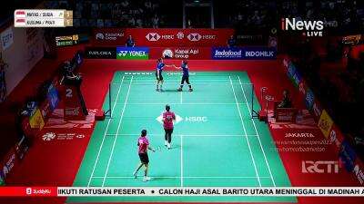Highlight Indonesia Open 2023 Mayas/Sugia Vs Kusuma/Prati - RCTI+
