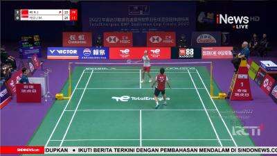Highlight Tunggal Putri BWF Sudirman Cup 2023 He BJ Vs Yeo JM - RCTI+