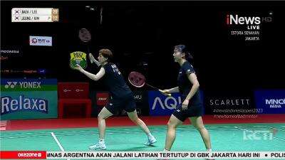Minimatch Indonesia Open 2023 Baek/Lee Vs Jeong/Kim - RCTI+