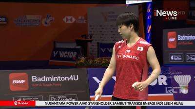 Highlight Victor Hong Kong Open 2023 Yamaguchi Vs Zhang Y.M - RCTI+