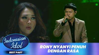 Rony Nyanyi Penuh Dengan Rasa - Indonesian Idol XII - RCTI+