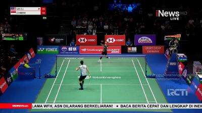 Minimatch BWF World Championship 2023 Lee Z.J Vs Christie - RCTI+