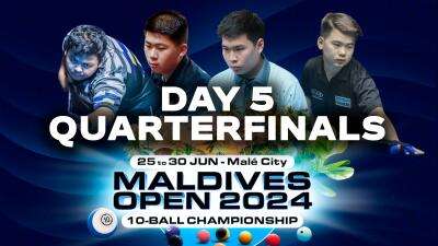 Nonton Live Streaming Maldives Open 2024: Day 5 Quarterfinal