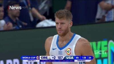 Highlight FIBA Basketball World Cup 2023 Greece Vs USA - RCTI+