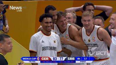 Highlight FIBA Basketball World Cup 2023 Germany Vs Serbia - RCTI+