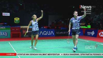 Highlight Indonesia Open 2023 Tang/Tse Vs Tabel/Piek - RCTI+