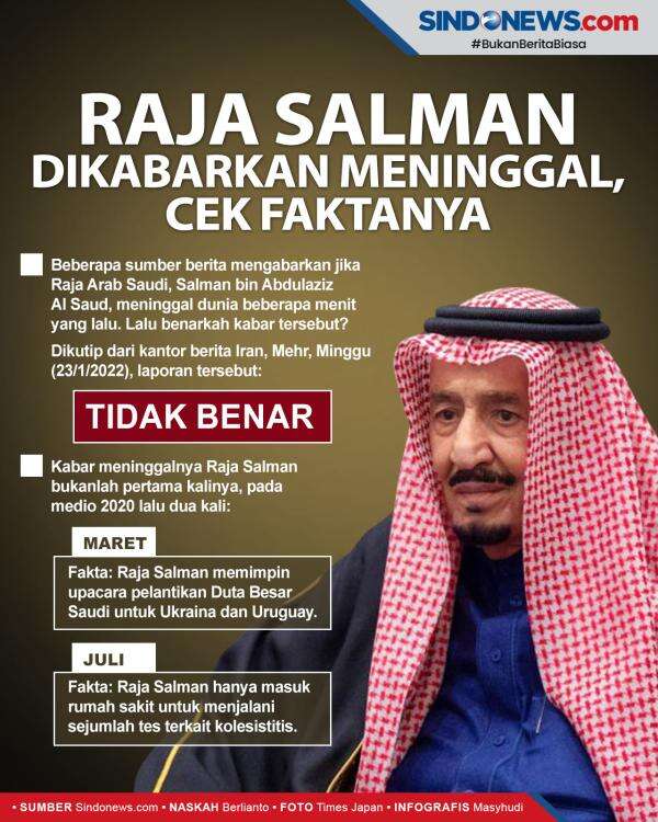 Raja Arab Saudi Salman bin Abdulaziz Dirumorkan Meninggal | News+ on RCTI+
