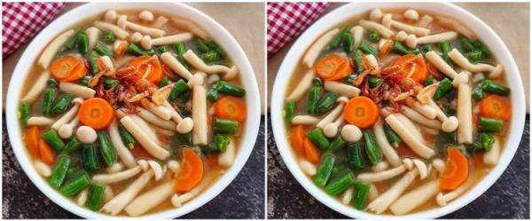 Resep cah jamur sayur kuah segar, enak, sederhana, dan bikin nagih ...