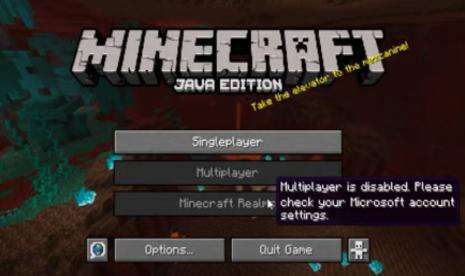 Solusi Masalah "Multiplayer is Disabled" di Minecraft Java Edition ...