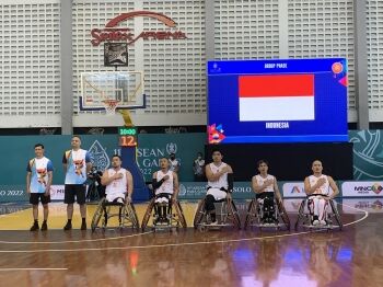ASEAN Para Games 2022: Timnas Basket Kursi Roda 3x3 Indonesia Kalah dari Filipina di Laga ...