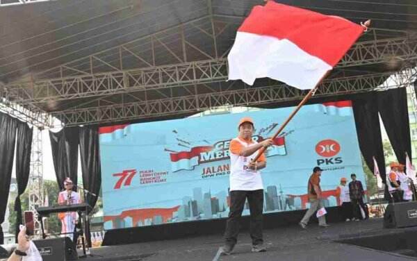 Rayakan HUT RI Ke-77, PKS Jakarta Ajak Kader dan Simpatisan Jalan Sehat ... Rayakan HUT RI Ke-77, PKS Jakarta Ajak Kader dan Simpatisan Jalan Sehat ...