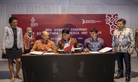 In Picture: Kerjasmasa PT Dirgantara Indonesia dan Air Bus di Rangkaian Acara G20 | News+ on RCTI+