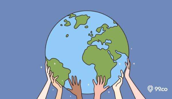 10 Contoh Poster Lingkungan yang Mudah Digambar. Lestarikan Bumi Kita ...