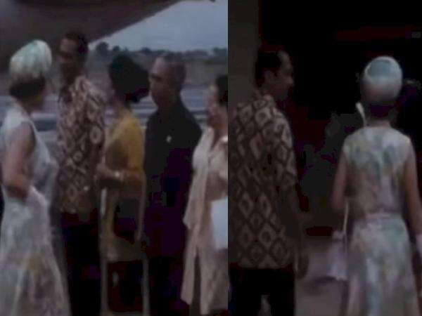 Viral Momen Ratu Elizabeth ll Berkunjung ke Jakarta Tahun 1974 | News+ ...