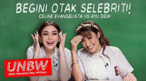 Presenter Cantik Ayu Dewi dan Celine Evangelista Adu Kecerdasan di UNBW ...