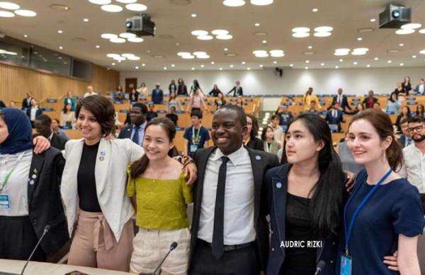 Audric Rizki, Alumni POS Medan Wakil Indonesia di The Youth Assembly ...