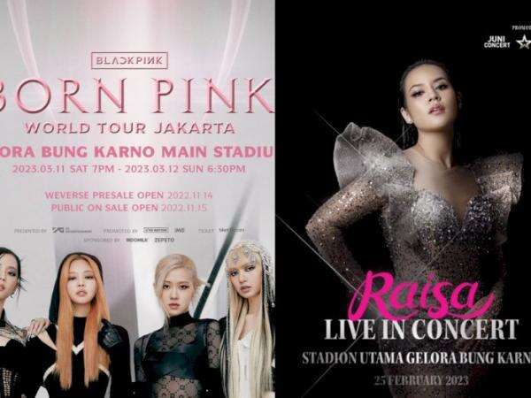 Konser BLACKPINK dan Raisa Terancam Pindah Venue Usai Menpora Larang GBK Dipakai Konser | News+ ...
