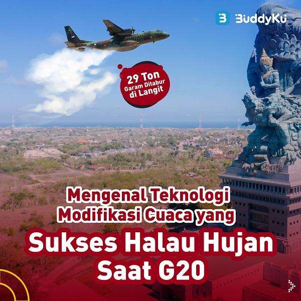 Mengenal Teknologi Modifikasi Cuaca yang Sukses Halau Hujan Saat G20 | News+ on RCTI+