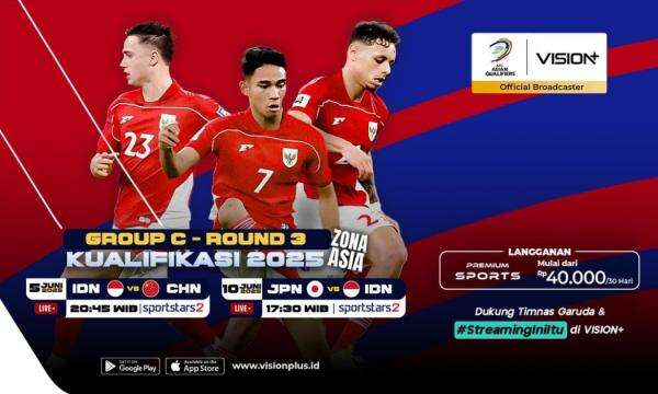 Link Live Streaming Timnas Indonesia vs China, Laga Penentu Garuda di Kualifikasi Piala Dunia ...