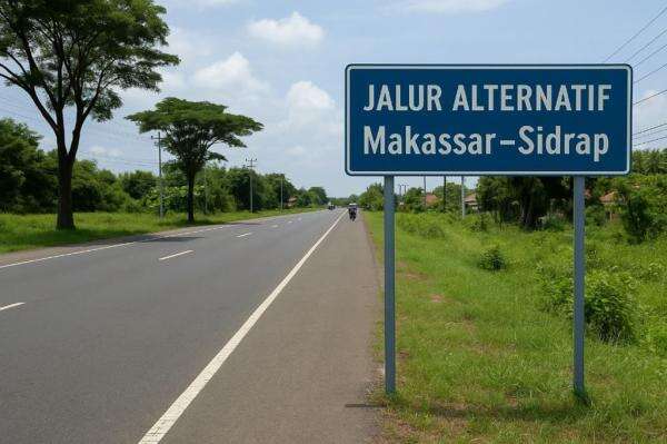 3 Jalur Alternatif Makassar-Sidrap: Rute, Jarak dan Waktu Tempuh ...