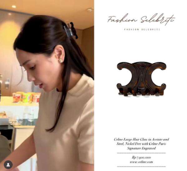 Harga Jepitan Rambut Nagita Slavina Rp7,9 Juta, Netizen: Gaji Plus ...