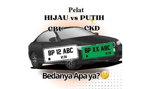 Heboh Ada Pelat Nomor Berwarna Hijau di Indonesia, Ternyata Hanya ...