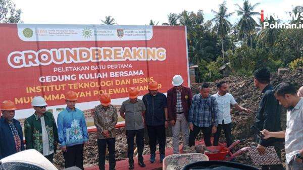 25 Tahun Penantian Terjawab: Peletakan Batu Pertama Kampus ITBM Polewali Mandar Jadi Simbol ...