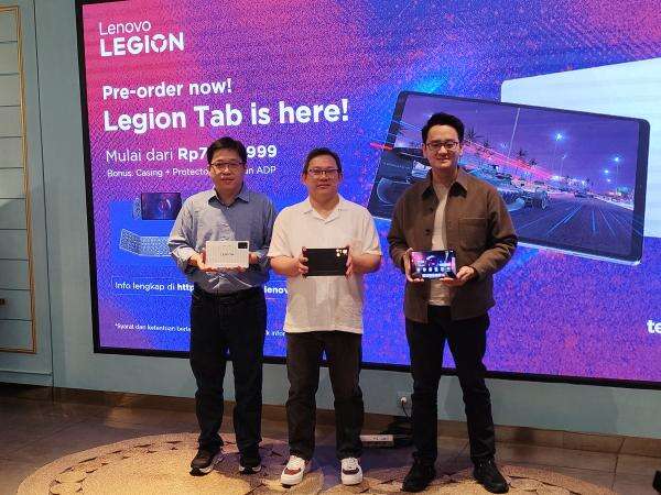 Legion Tab 3 Resmi Diluncurkan, Tablet Gaming Pertama Lenovo di ...