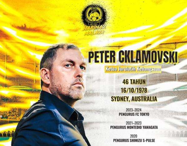 Breaking News: Timnas Malaysia Resmi Tunjuk Peter Cklamovski sebagai ...