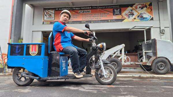 Motor Kampung Serlok’s, Inovasi Kendaraan Listrik Roda Tiga yang Ramah ...