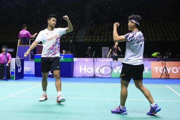 Indonesia vs Taiwan di Perempat Final Badminton Asia Mix Team Championship 2025 - News+ on RCTI+