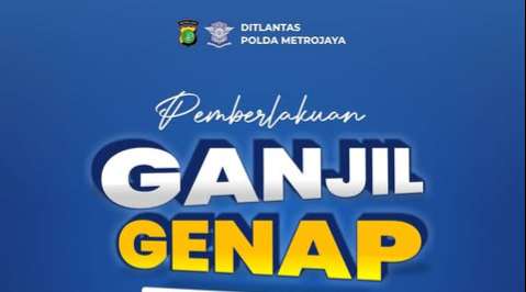 Ganjil Genap Jakarta Hari Ini Selasa 14 Januari 2025 Lengkap Titik ...