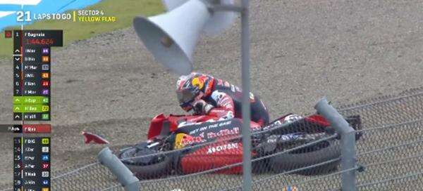 Kisah Malang Pedro Acosta Jatuh Dua Kali saat Start dari Pole Position ...