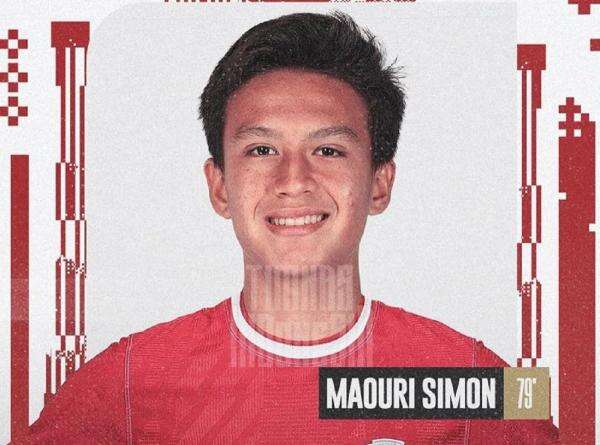 Kisah Maouri Simon, Dulu Dicoret Bima Sakti Kini Cetak Gol Kemenangan ...
