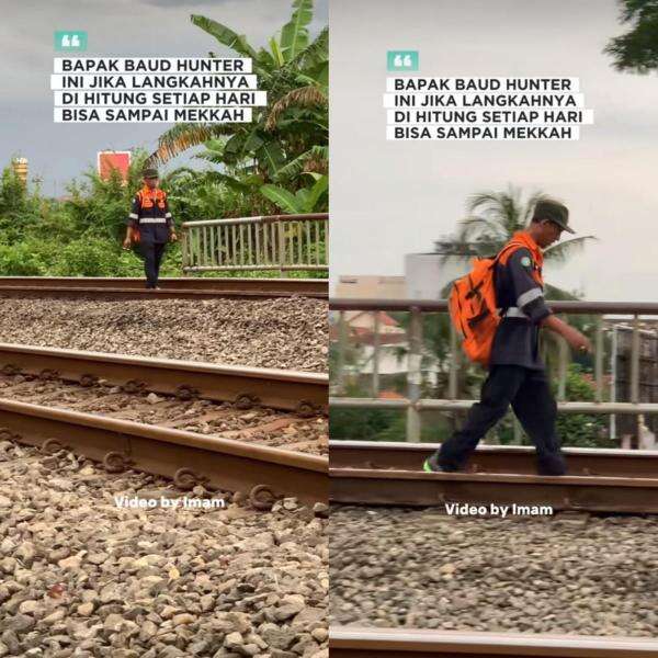 Kisah Baut Hunter Rel Kereta yang Jika Dihitung Langkahnya Bisa Sampai ...