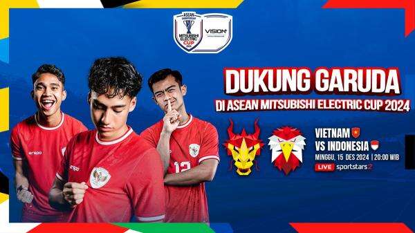Klik di Sini! Link Live Streaming Timnas Indonesia vs Vietnam di ASEAN ...