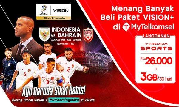Link Live Streaming Timnas Indonesia Vs Bahrain di Kualifikasi Piala ...