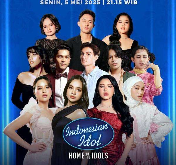 Lyodra hingga Tiara Andini Siap Guncang Panggung Road to Grand Final Indonesian Idol XIII ...