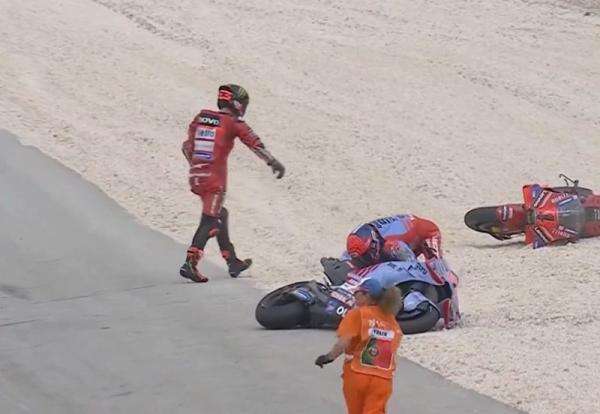 Mentalitas Marc Marquez Jadi Sorotan Setelah Senggolan dengan Francesco ...