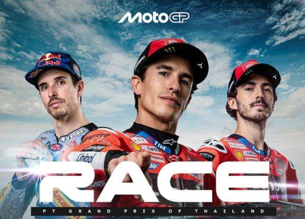 Klik di Sini! Ini Link Live Streaming Race MotoGP Thailand 2025 Siang Ini - News+ on RCTI+