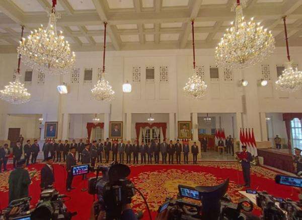 Susunan Lengkap Kabinet Indonesia Maju 2019-2024 Jokowi-Maruf Amin ...