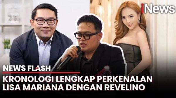Kronologi Hubungan Revelino dan Lisa Mariana: Bertemu Awal 2021, Nginap Bareng di Sentul | News ...