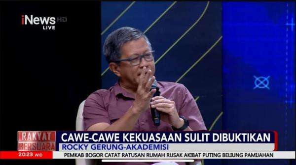 Soal Cawe-cawe Jokowi di Pilkada, Rocky Gerung: Nggak Bisa Dibuktikan | News+ on RCTI+