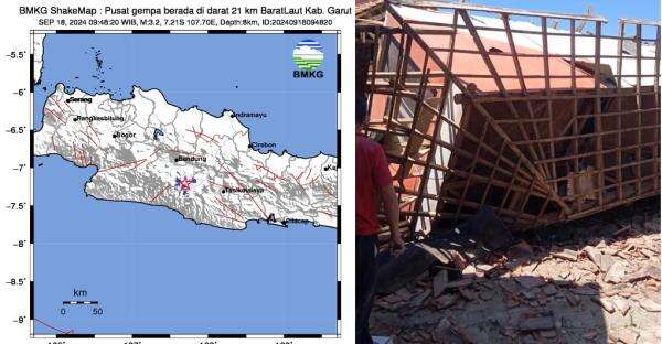 Mengenal Sesar Garsela yang Jadi Pemicu Gempa Bandung M 4,9 Hari Ini | News+ on RCTI+