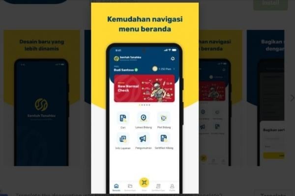Ini Cara Mudah Menggunakan dan Cek Sertifikat Sentuh Tanahku - News+ on ...