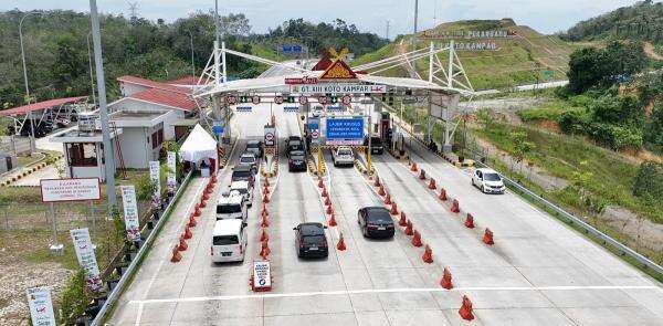 114 Ribu Kendaraan Lintasi Tol Trans Sumatera Saat Lebaran - News+ on RCTI+