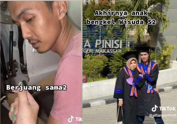 Viral Kisah Cinta Tukang Bengkel dan Cewek Cantik, Kini Lulus S2 Bareng | News+ on RCTI+